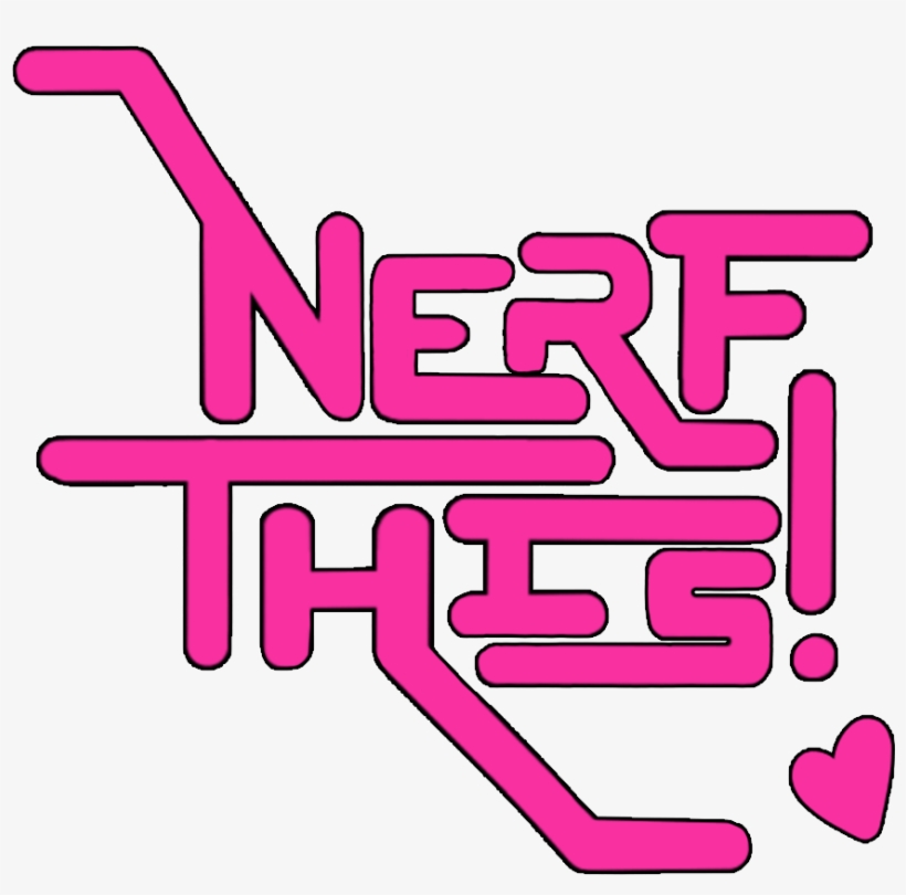 Nerf This Individual Sticker PNG Image | Transparent PNG Free Download ...