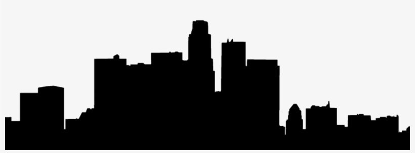 Cityscape-1253x403 - Los Angeles Skyline Png PNG Image | Transparent ...