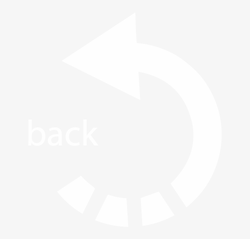 Download Arrow Go Back White - Emblem | Transparent PNG Download | SeekPNG