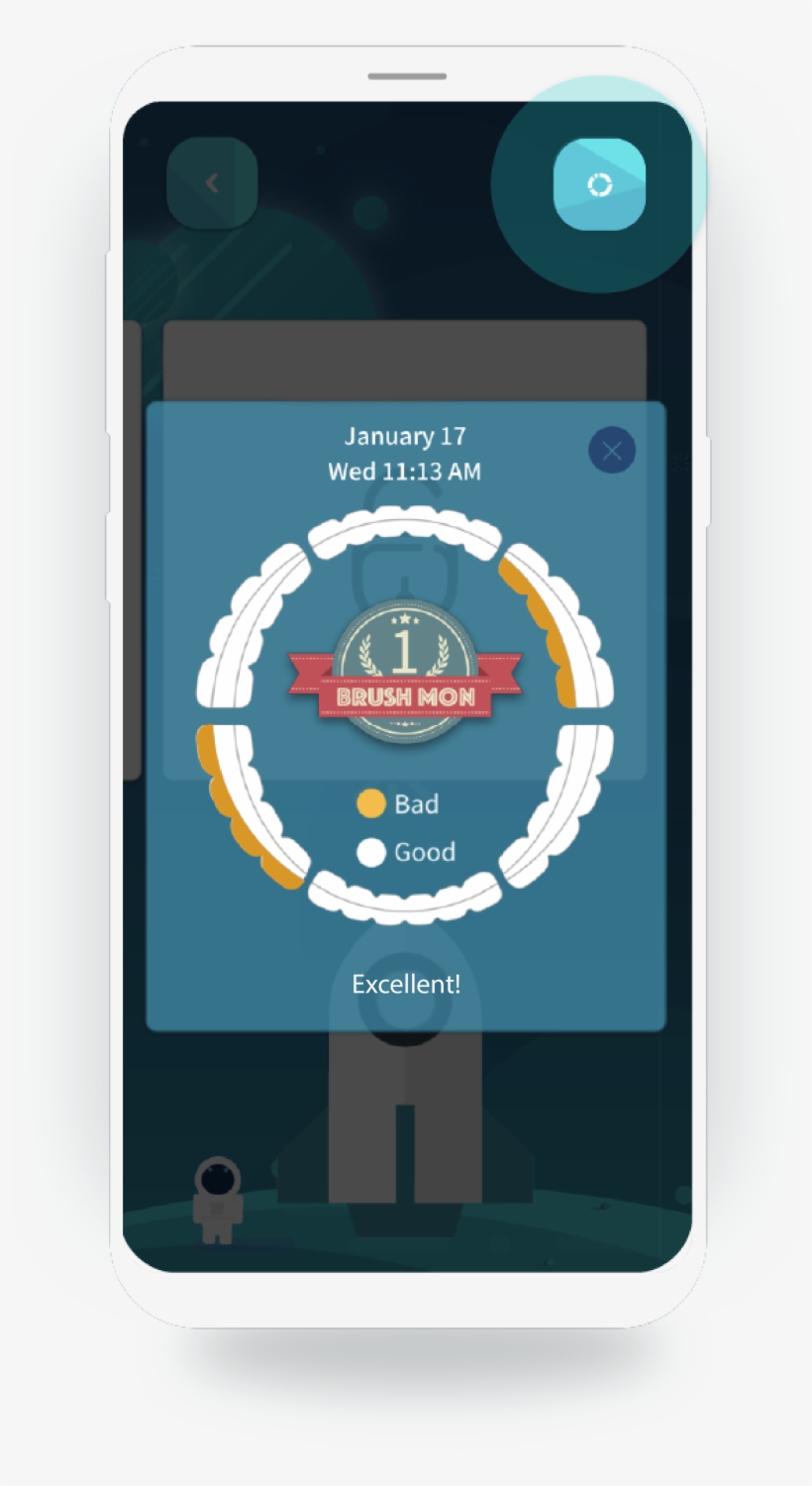 Built-in Sensor In The Smart Toothbrush Can Track And - Smartphone PNG ...