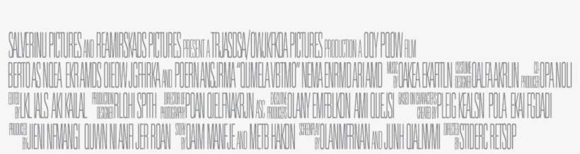 Download Movie Poster Credits Png - Transparent Movie Poster Text ...