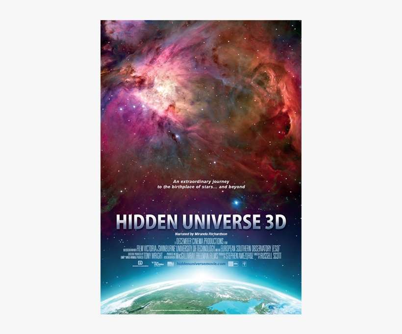 00 Mff Hu2d 1sht 02 2 Final - Imax Extreme Adventure Hidden Universe PNG Image | Transparent PNG ...