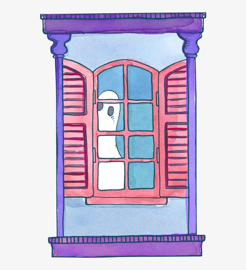 Hanging Ghost Window PNG Image | Transparent PNG Free Download on SeekPNG