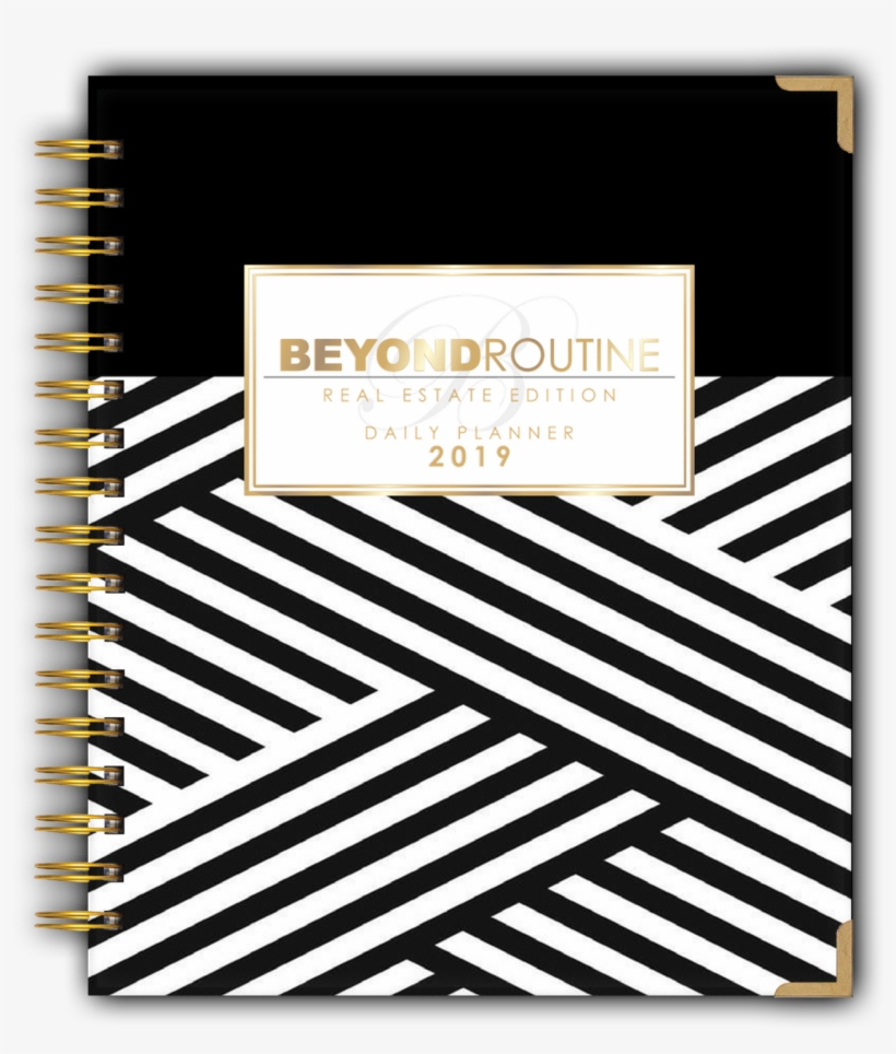 2019 Beyond Routine Daily Real Estate Planner PNG Image | Transparent ...