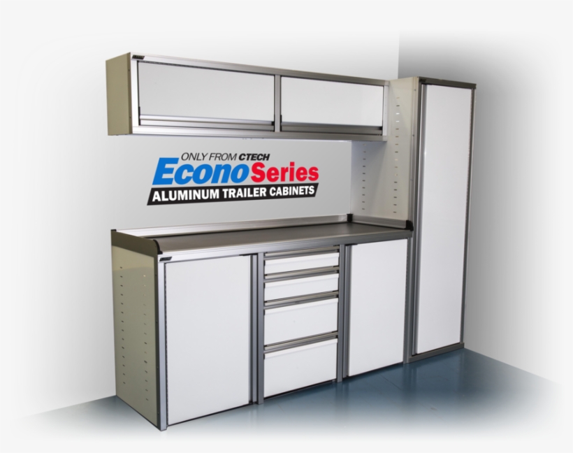Econo Series - Aluminum Trailer Cabinets PNG Image | Transparent PNG ...