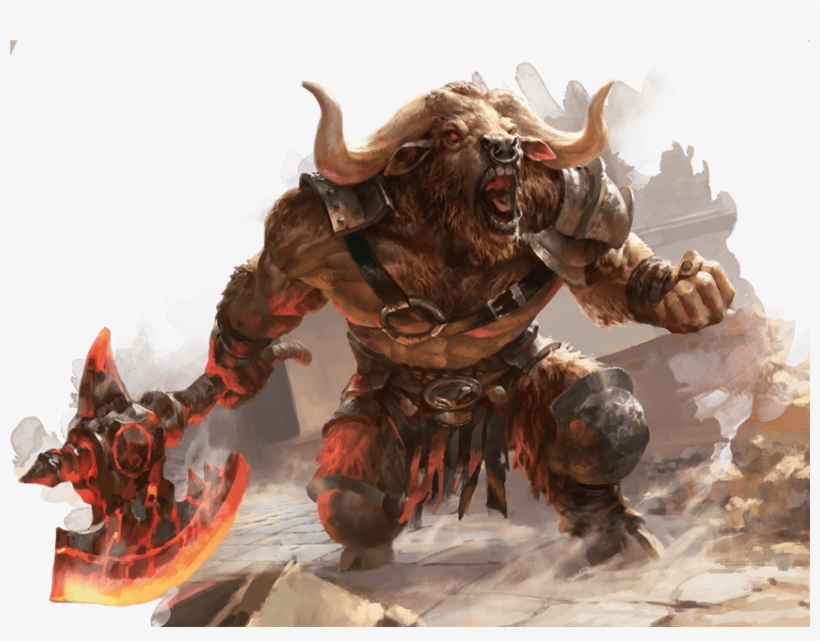 Traveling With The Minotaur Prince - Smelt Ward Minotaur PNG Image ...