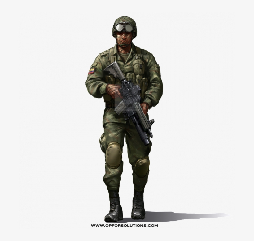 Colombia National Army Uniform Replica - Military Uniform PNG Image ...