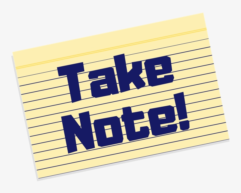 Take Note - Illustration PNG Image | Transparent PNG Free Download on ...