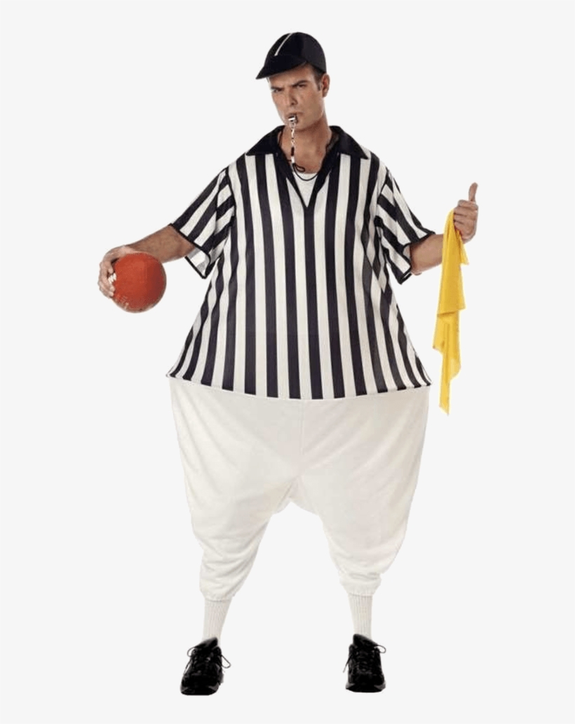 Fat Referee Clipart