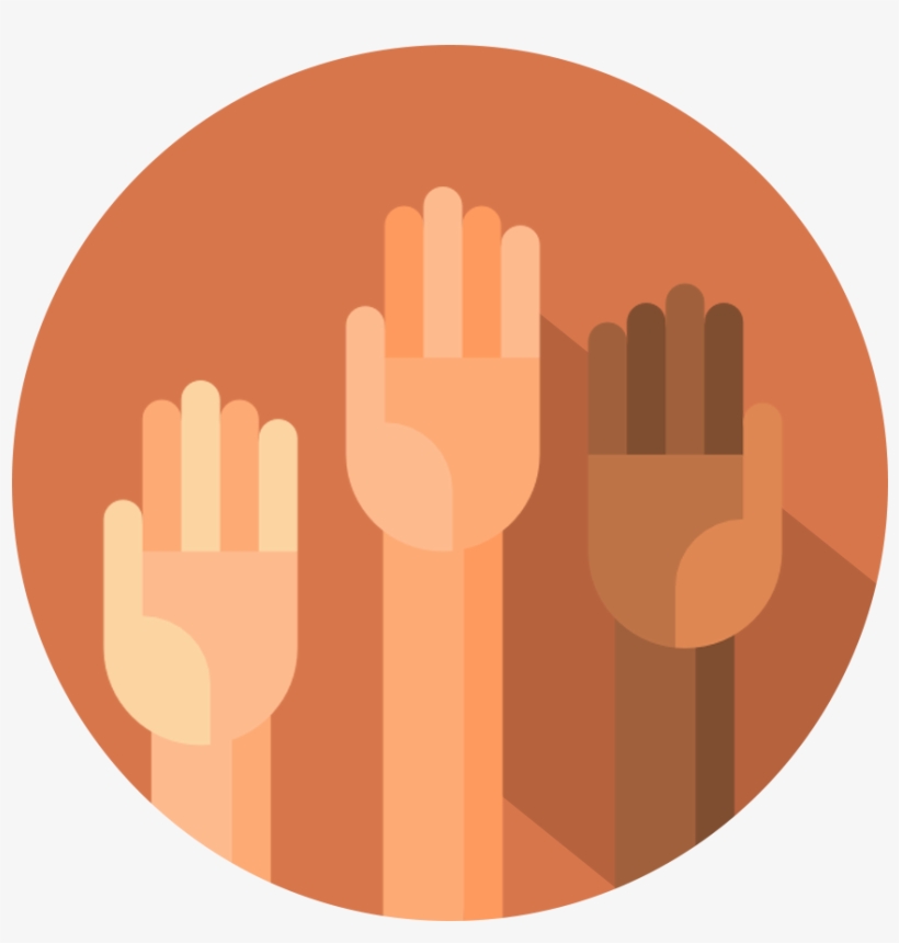 Download Manos Levantadas | Transparent PNG Download | SeekPNG