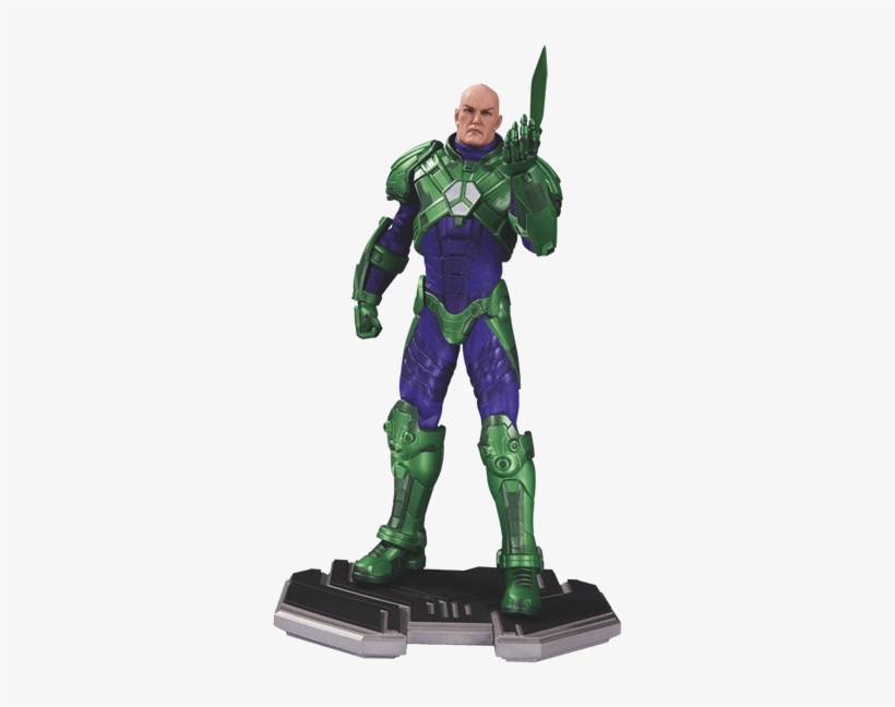 Lex Luthor Dc Icons 10" Dc Collectibles Statue - Lex Luthor PNG Image ...