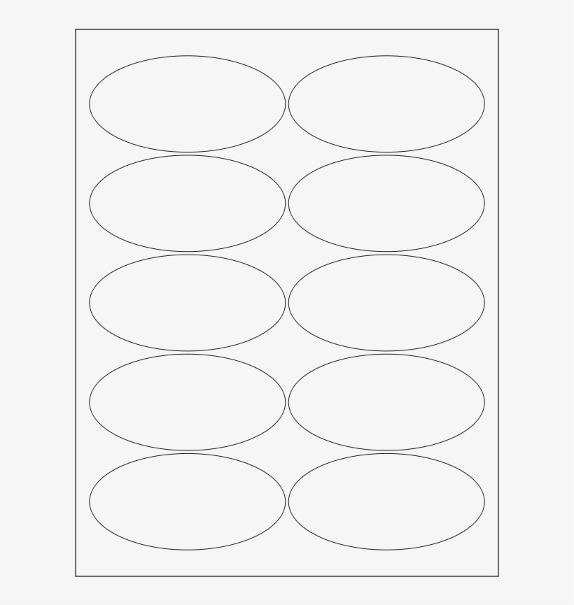 Download Free Wl-9810 Oval Label Template - Circle | Transparent PNG Download | SeekPNG