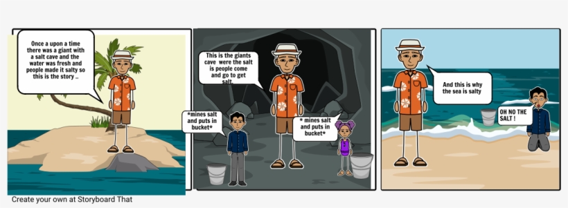 Why Is The Sea Salty - Cartoon PNG Image | Transparent PNG Free ...