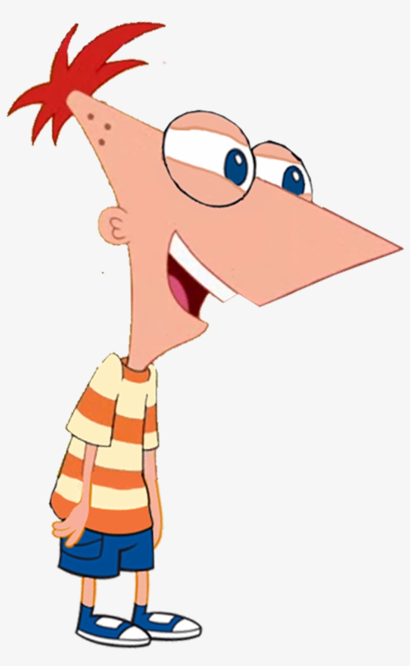 Laughing Phineas Vector By - Phineas Png PNG Image | Transparent PNG ...