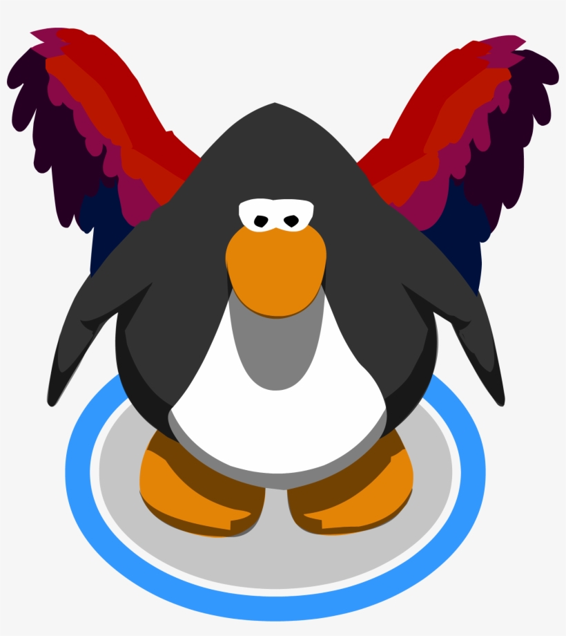 Phoenix Wings In-game - Club Penguin Mohawk PNG Image | Transparent PNG ...