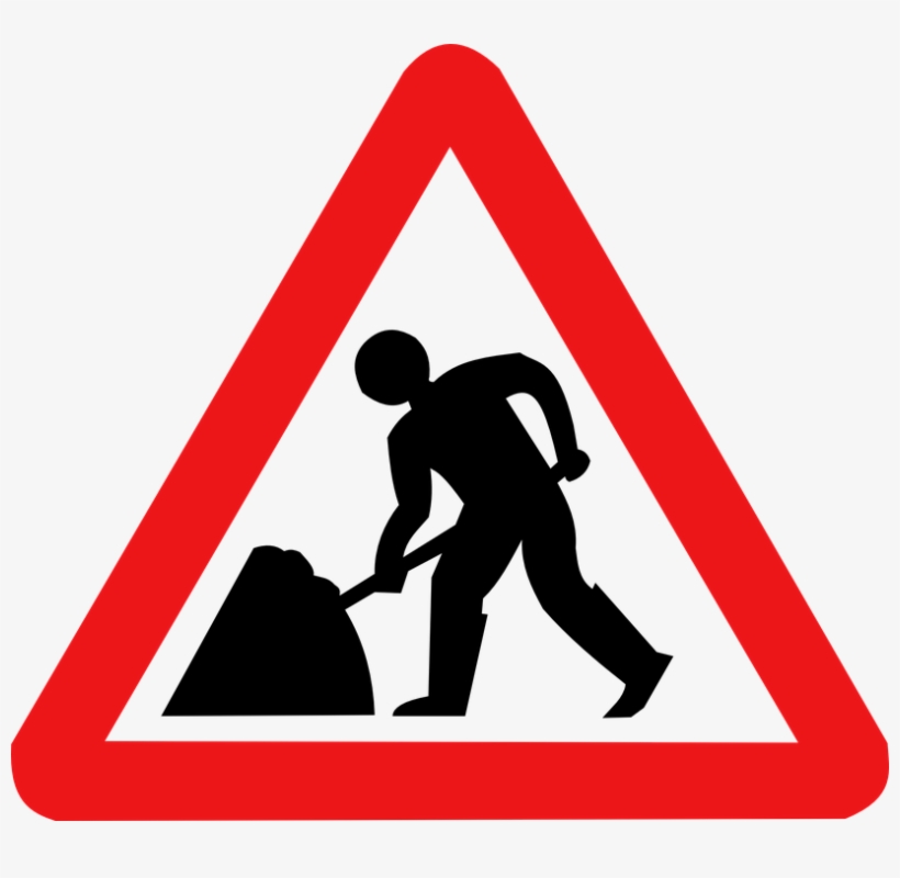Blank Traffic Road Sign - Landslide Prone Area Sign PNG Image ...