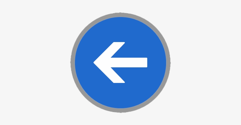Download Using The Browser Back Button - Back Button Png Blue ...
