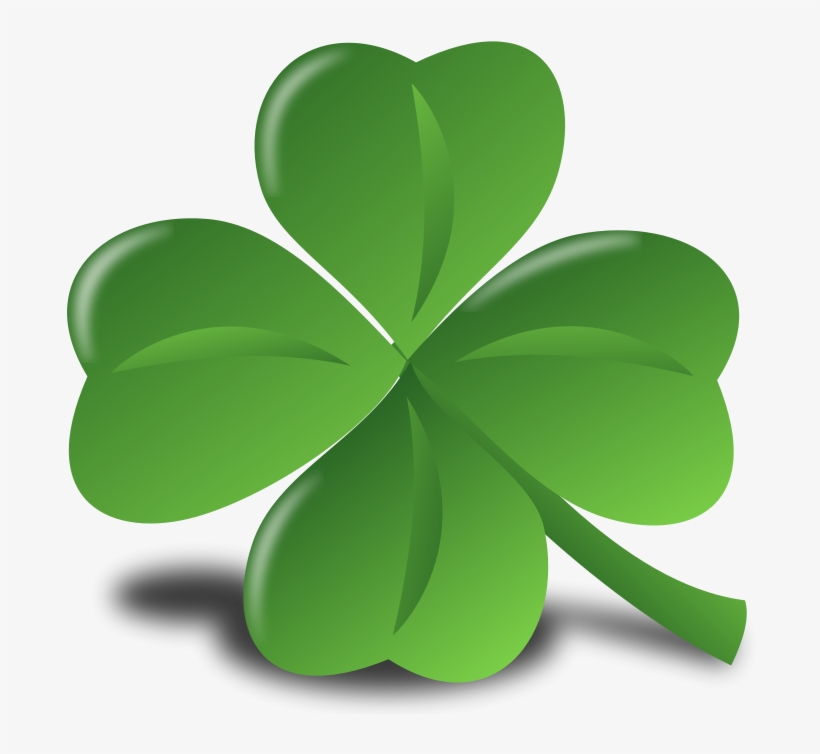 Saint Patrick Day Icon Clip Art - Four Leaf Clover St Patrick's Day PNG ...