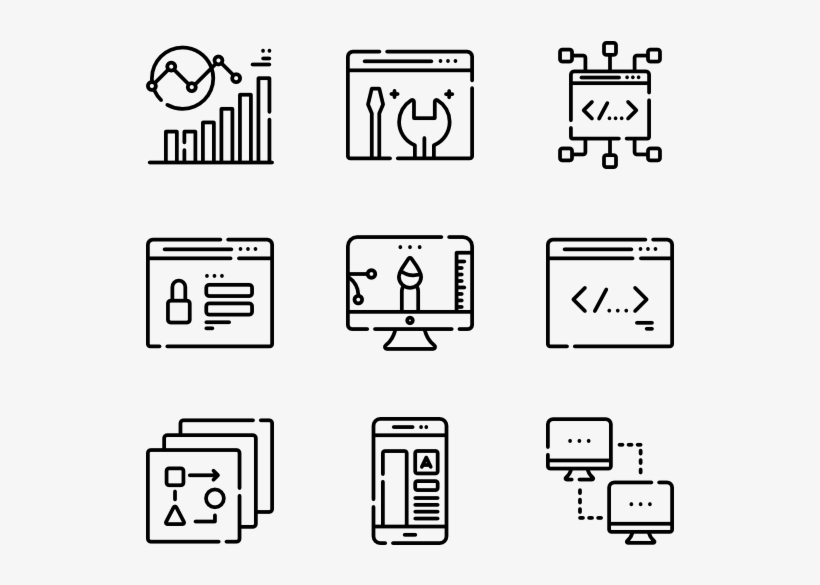 Web Development - Icons Library PNG Image | Transparent PNG Free ...