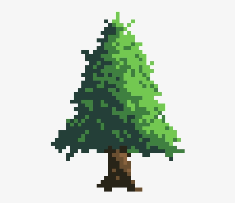 Pixel Tree Png PNG Image | Transparent PNG Free Download on SeekPNG