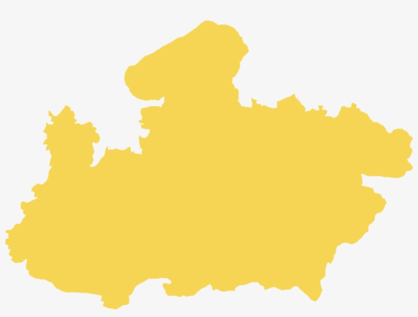 Explore Your Circuit - Madhya Pradesh Map Png PNG Image | Transparent ...
