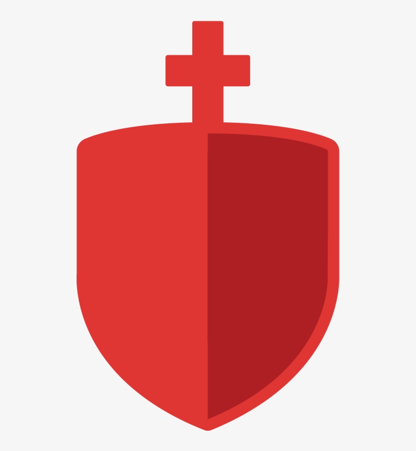 Shield Without Keys Shield With Cross - Cross PNG Image | Transparent ...