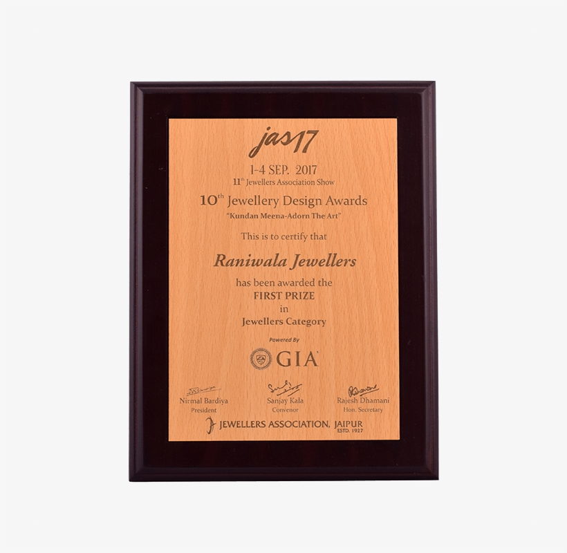 01 First Prize Jewellers Category, 10th Jewellery - Picture Frame PNG ...
