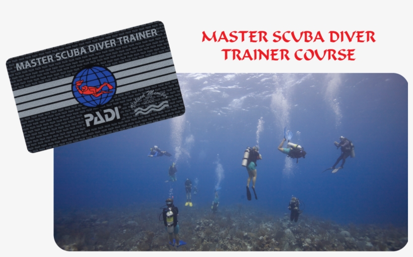 Master Scuba Diver Trainer Course Resize - Konarczak PNG Image ...