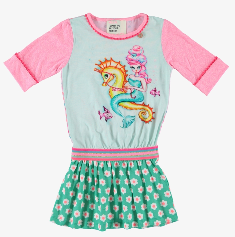 Mim Pi Été - Magical Mermaid With Pink Bouffant PNG Image | Transparent ...