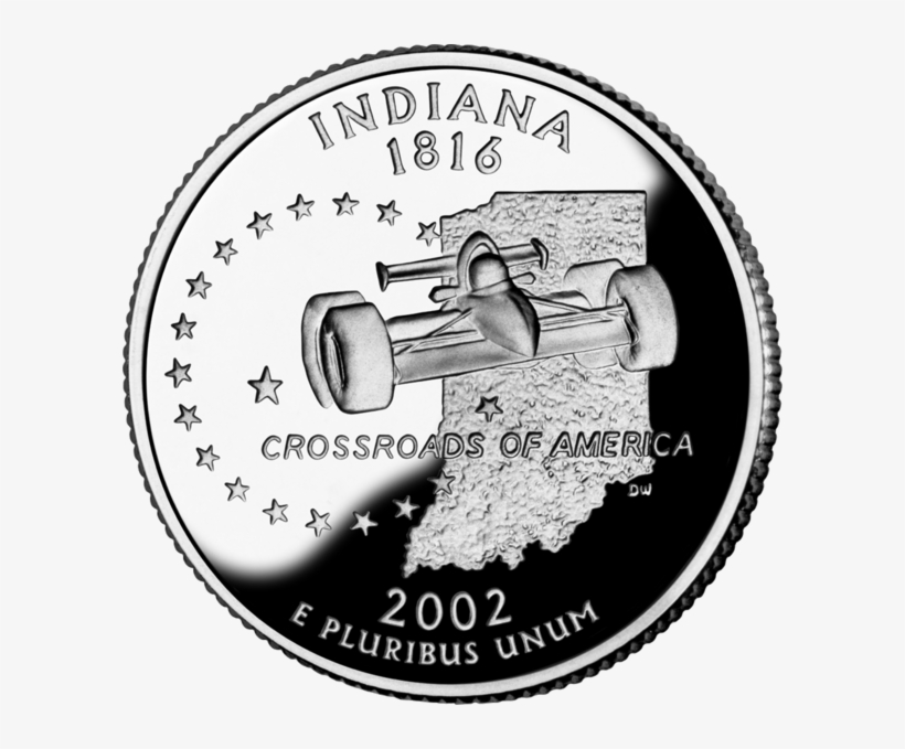 Indiana State Quarter PNG Image | Transparent PNG Free Download on SeekPNG