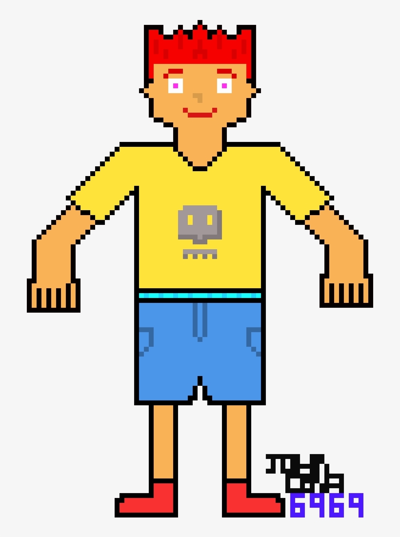 Download Little Boy - Little Boy Pixel Png Transparent | Transparent ...