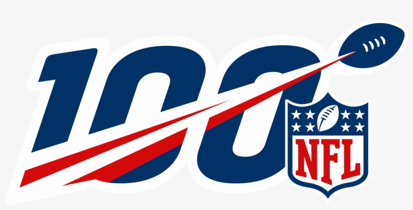 Nfl100 Logo - Nfl 100 Year Logo PNG Image | Transparent PNG Free ...