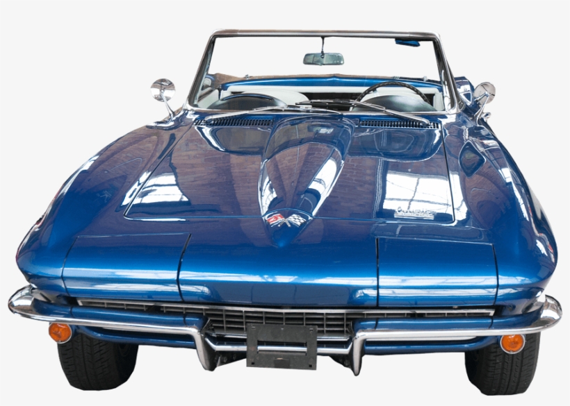 Corvette Blue American Classic Insurance - Antique Car PNG Image ...