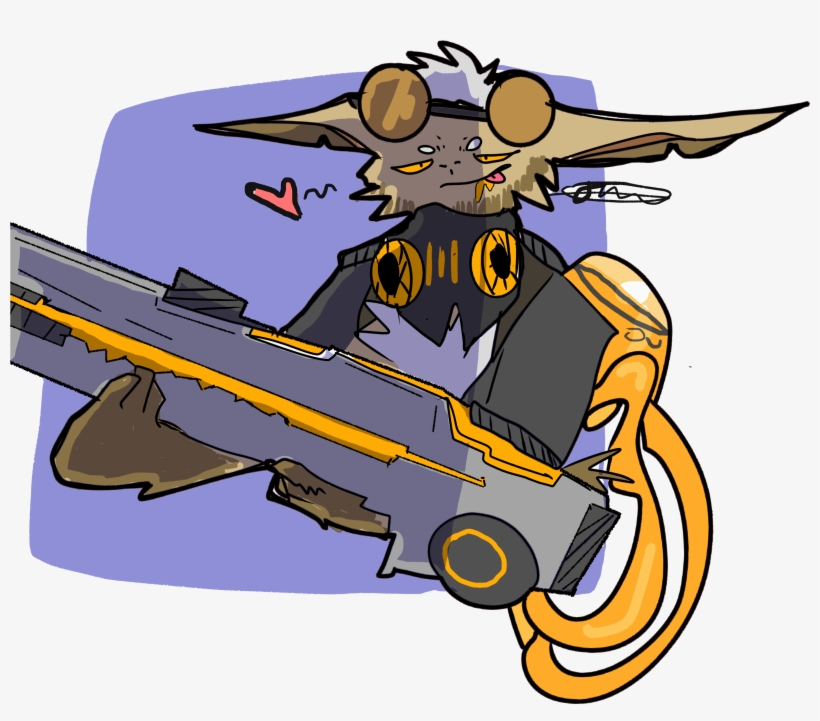 Axel And His Gun - Cartoon PNG Image | Transparent PNG Free Download on ...