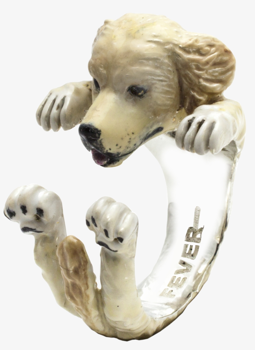 Golden Retriever Hug Ring - Retriever PNG Image | Transparent PNG Free ...
