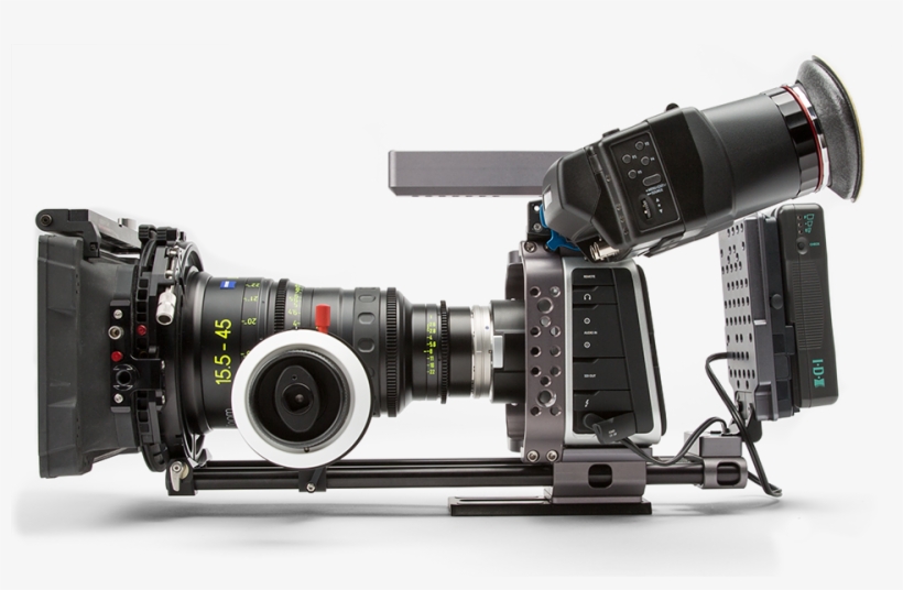 Bmcc Rig 4k Shooters Evf - Blackmagic Cinema 2.5 K PNG Image ...
