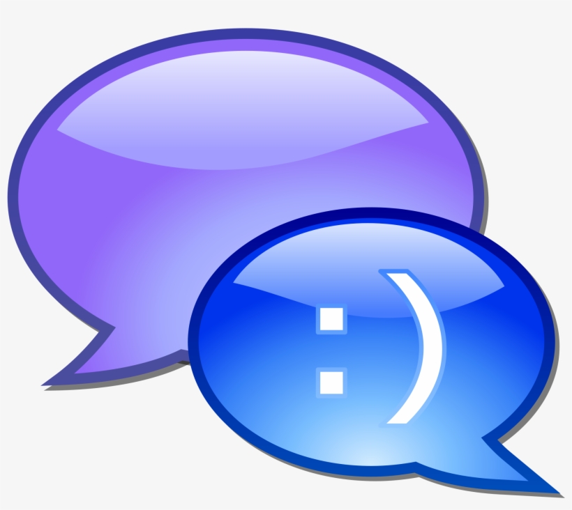 Download Open - Chat Icon | Transparent PNG Download | SeekPNG