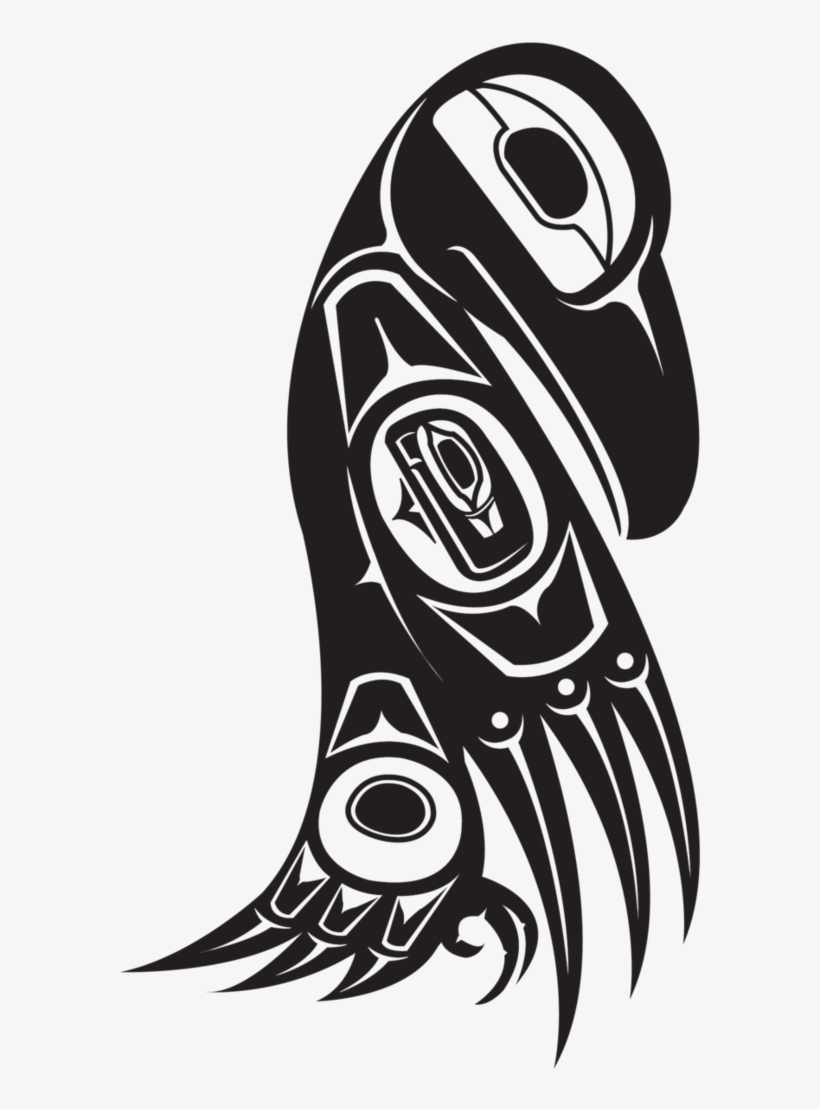 692 X 1153 4 0 - Alaska Native Raven Art PNG Image | Transparent PNG ...