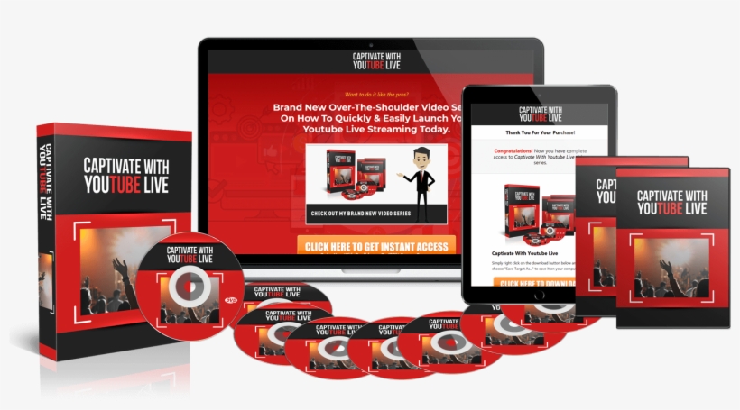 Captivate With Youtube Live Brand New Over The Shoulder - Multimedia ...