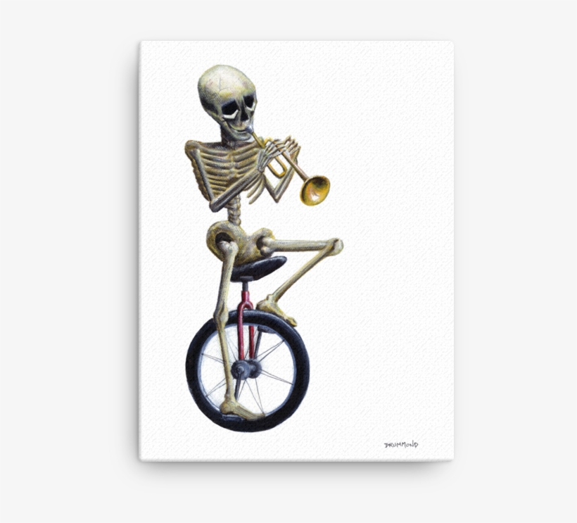 Canvas Print - Doot Skeleton Png PNG Image | Transparent PNG Free ...