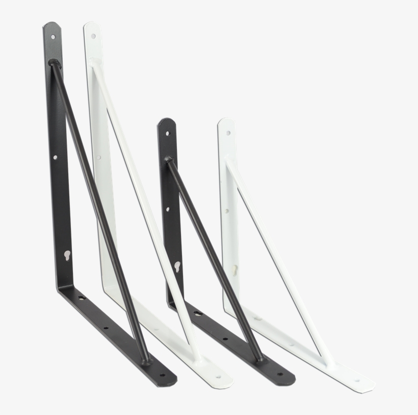 Carinya 200 X 200 X 20mm White Studio Bracket - Bicycle Frame PNG Image ...