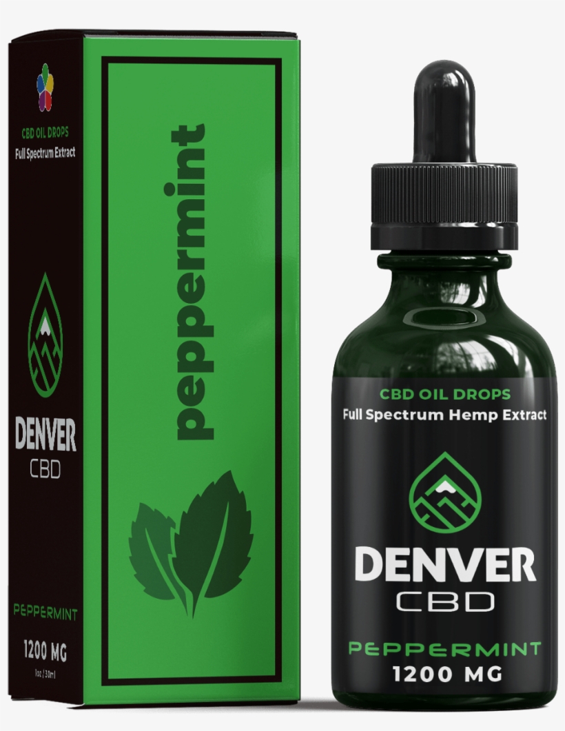 Peppermint Cbd Oral Drops - Denver Cbd PNG Image | Transparent PNG Free ...