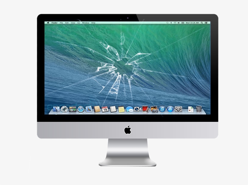 Quick Cracked Screen - Imac Screen Repair PNG Image | Transparent PNG Free Download on SeekPNG
