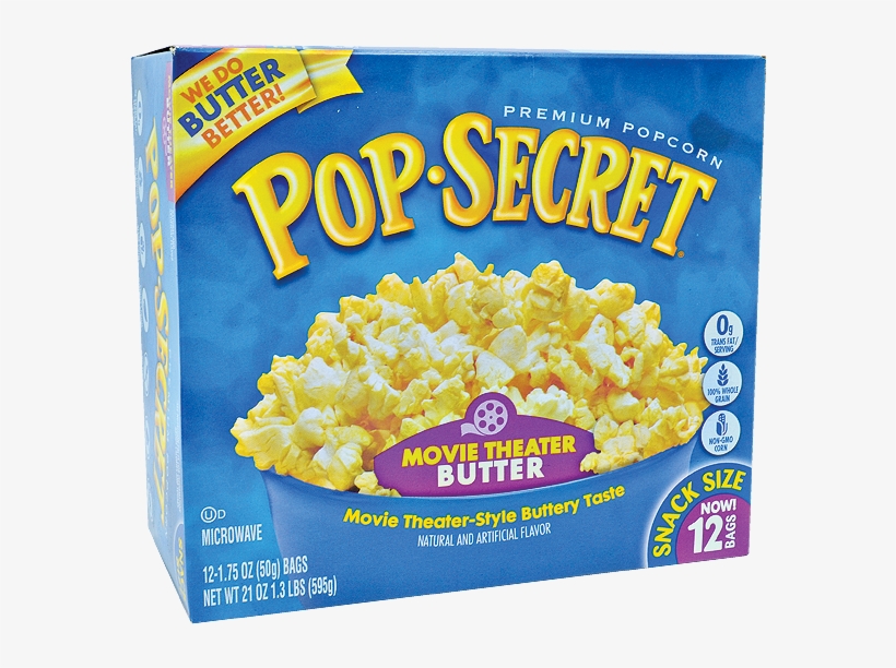 Pop-secret Microwave Popcorn - Pop Secret Popfetti Popcorn PNG Image ...