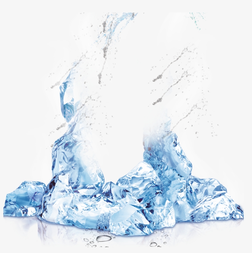 Towel Effect Ice Textile Microfiber Cold Clipart - Ice Cube Effect Png ...