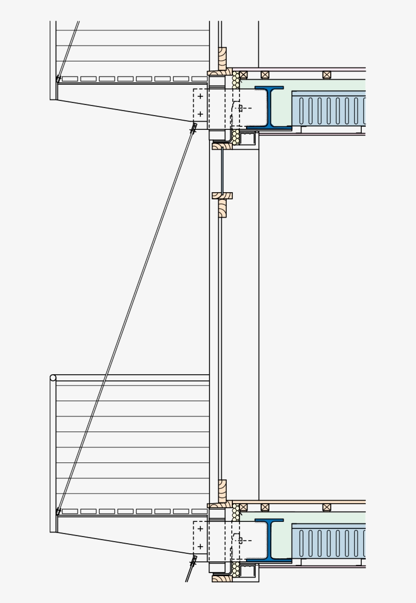 4 Detail Of Attachment Tied Balcony In Slimdek 5 Cantilever - Steel ...
