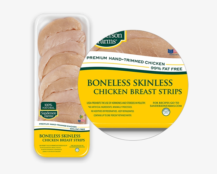 Premium Boneless Skinless Chicken Breast Strips - Boneless Skinless ...