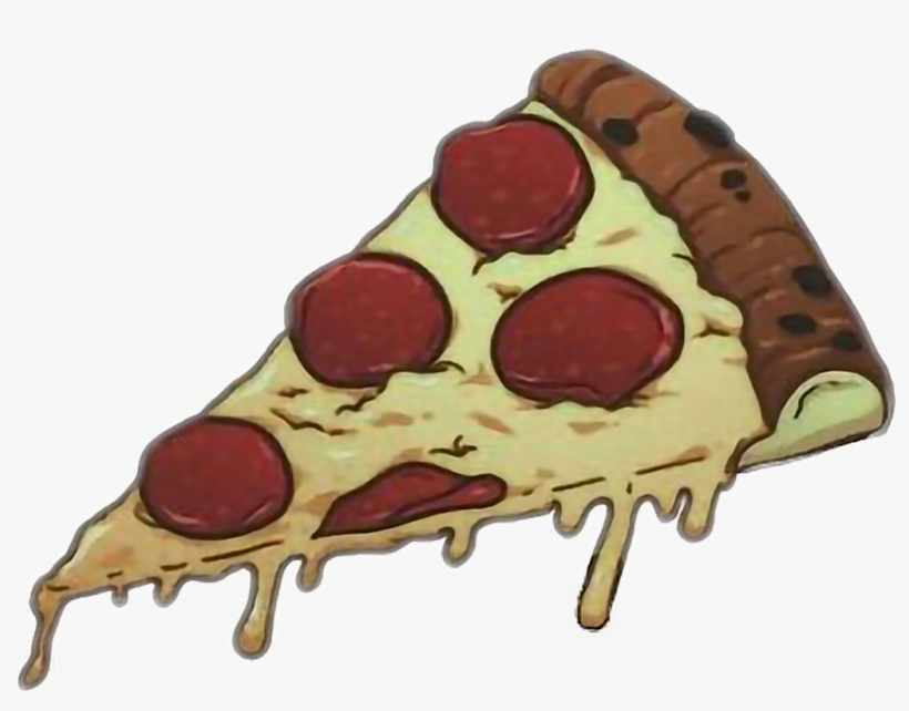 Pizza Sticker - Pizza Tumblr Png PNG Image | Transparent PNG Free ...