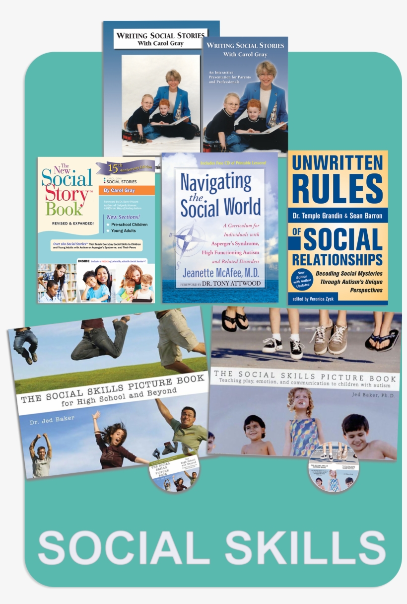 Social Skills Book Package For Autism, Discount - Flyer PNG Image ...