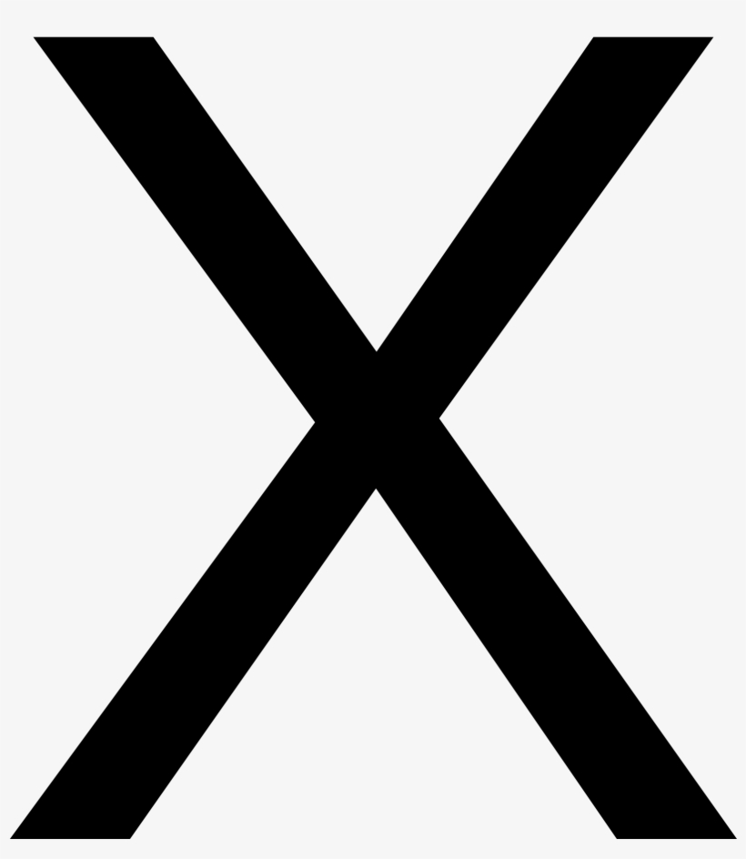 Open - Small X PNG Image | Transparent PNG Free Download on SeekPNG